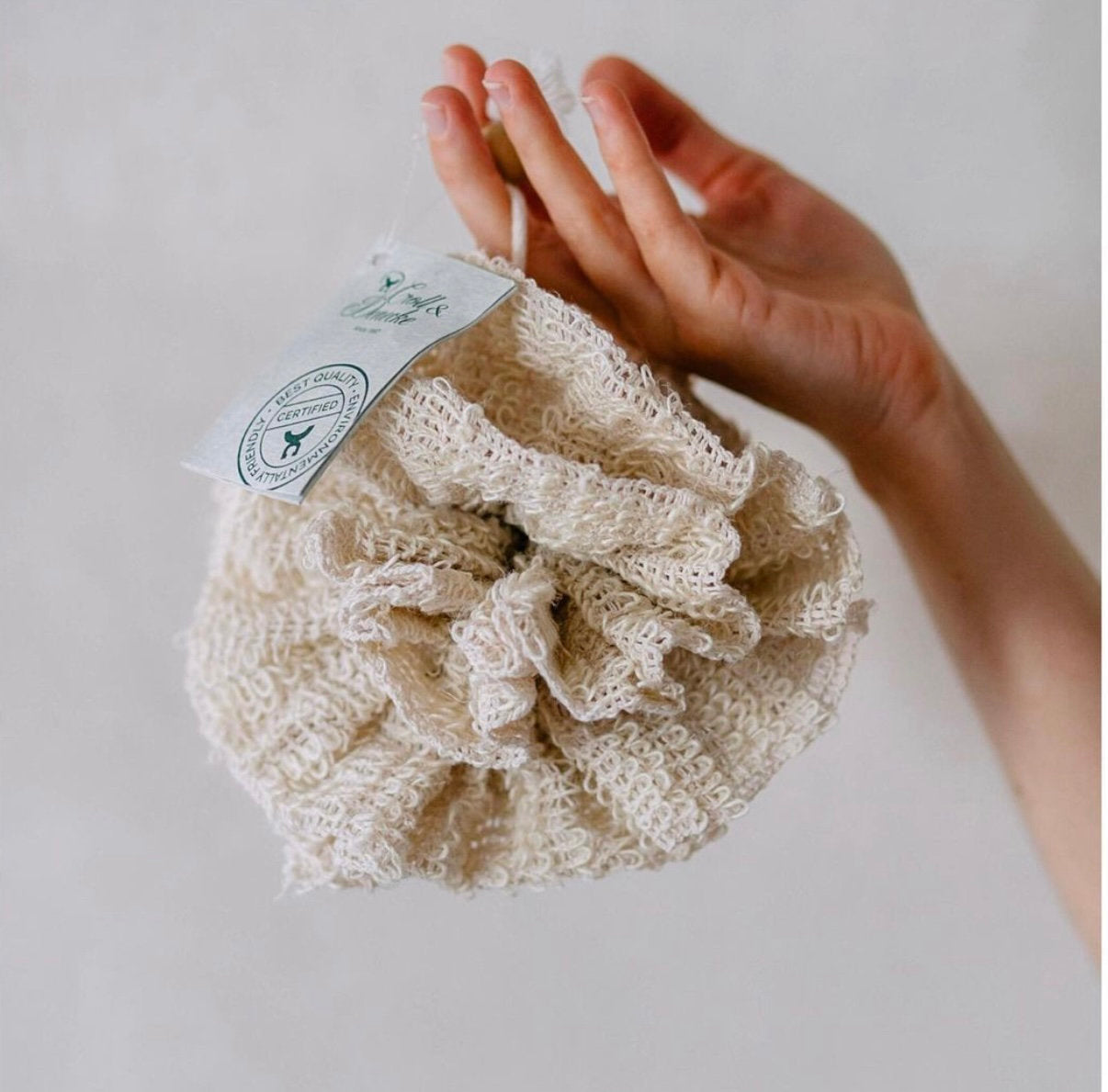 Sisal Shower Puff – Eco Bazaar London